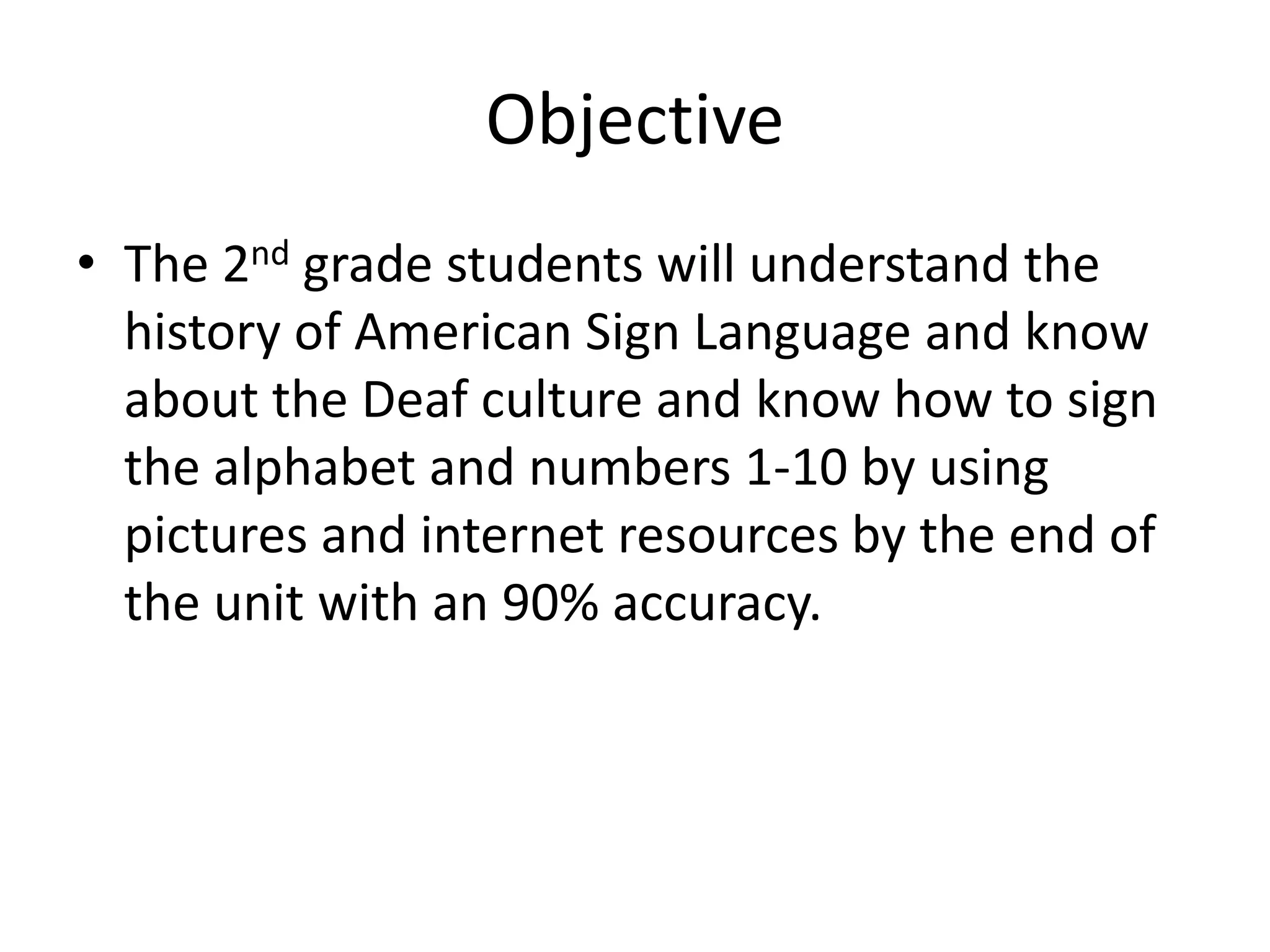 American sign language pp | PPT