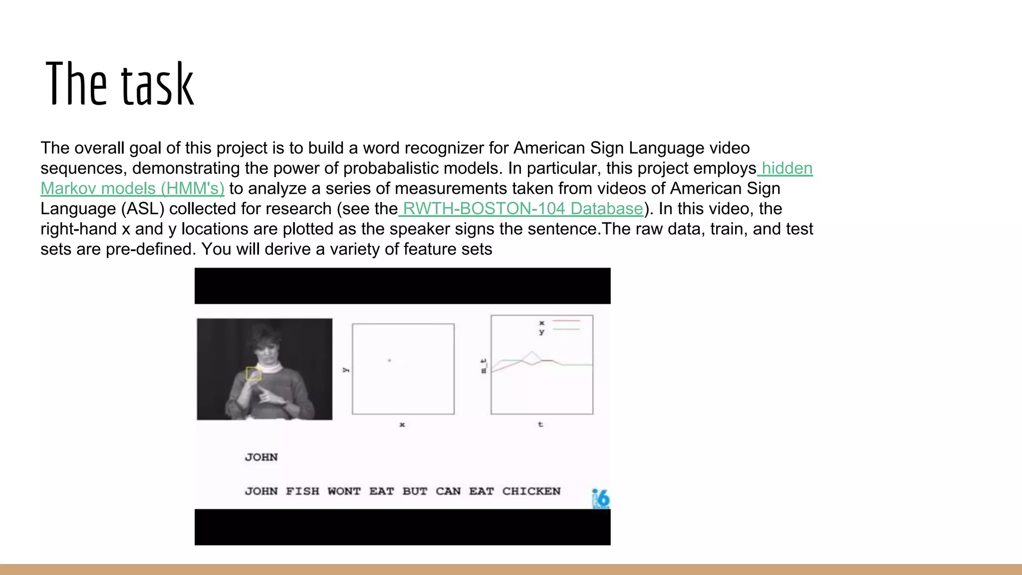 American sign language recognizer | PPT