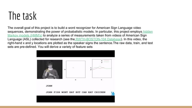 American sign language recognizer | PPT