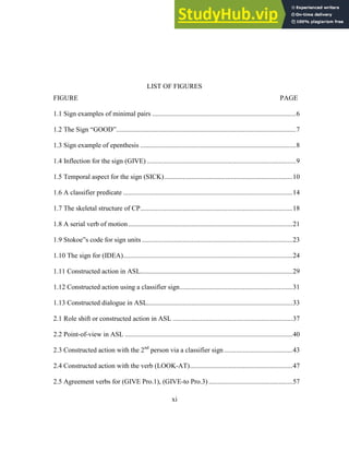 American Sign Language Verb Categories Within Constructed Action | PDF