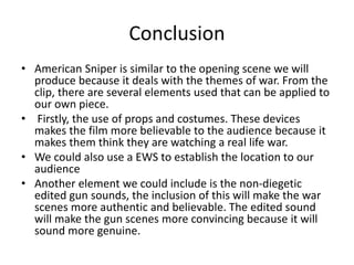 American Sniper Presentation | PPTX