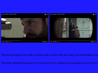 American sniper trailer analysis | PPTX