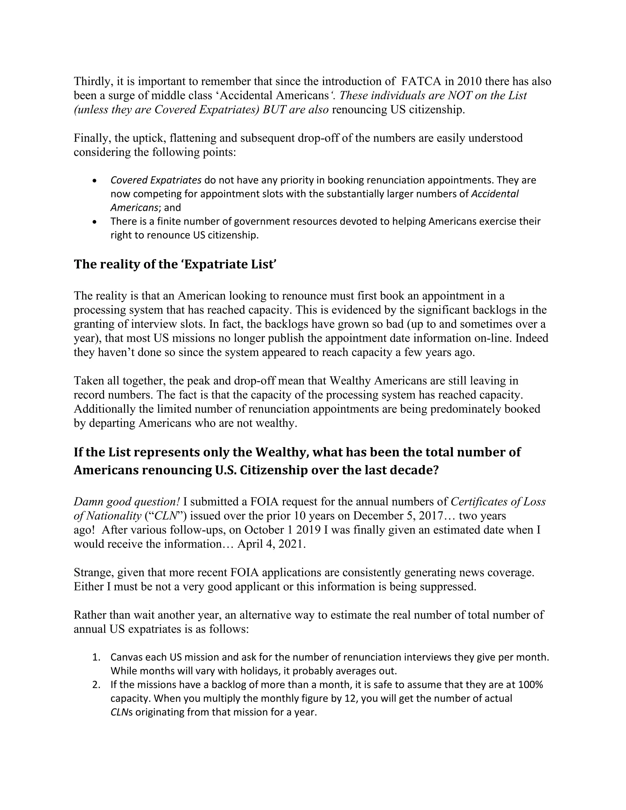 Americans renouncing U.S. citizenship | PDF | Elections | Politics