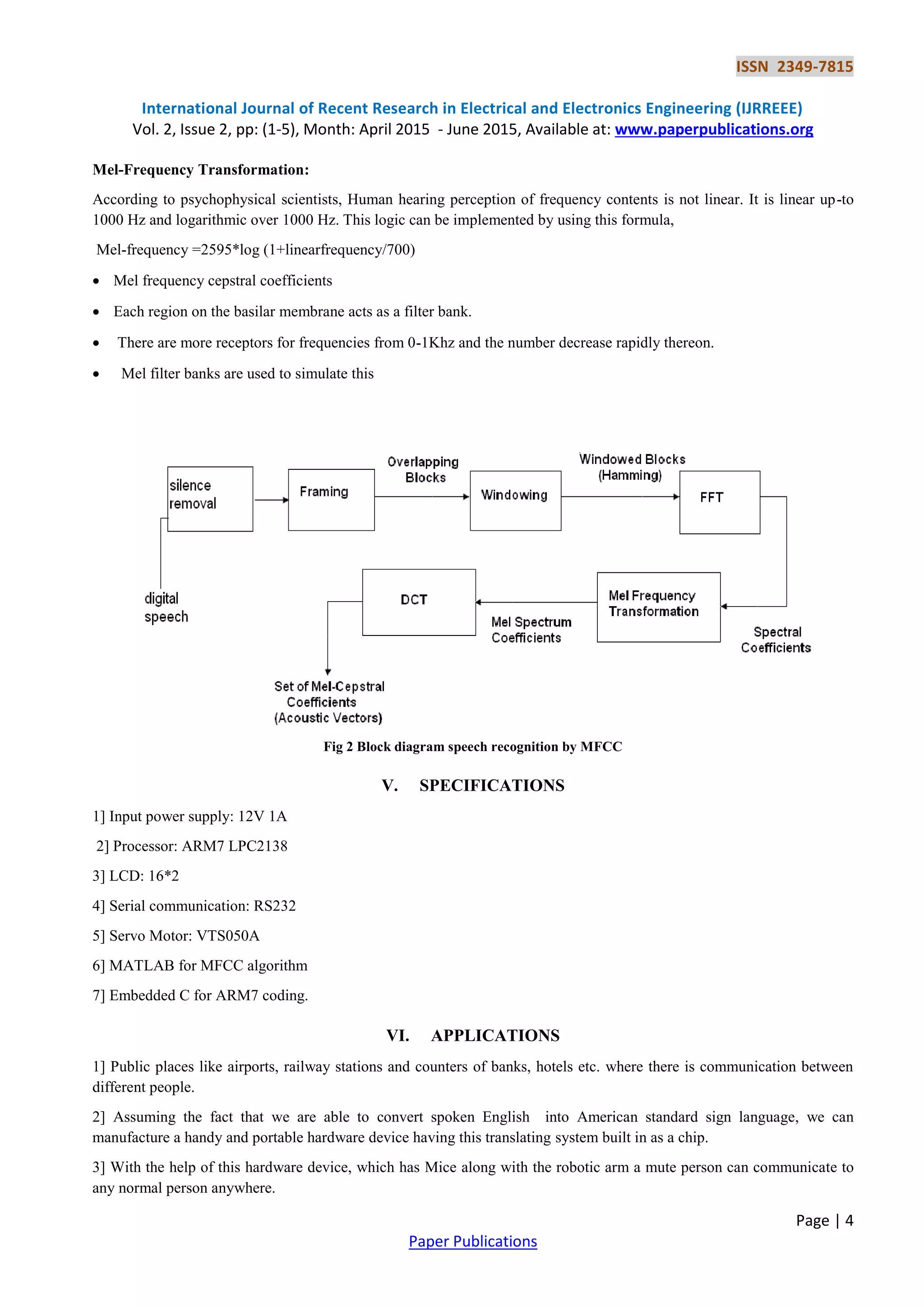 American Standard Sign Language Representation Using Speech Recognition ...