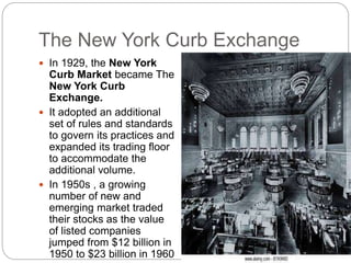 American stock exchange (amex) | PPT