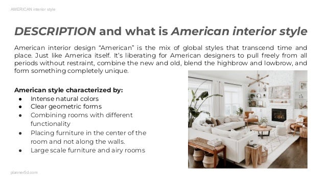 American style in Interior Design by Planner 5D | PDF