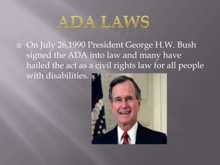Americans with Disabilities Act by David G. | PPTX