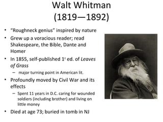 American transcendentalism good copy | PPT