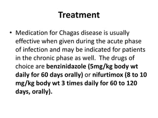 AMERICAN TRYPANOSOMIASIS.pptx | Digestive Disorders | Diseases and ...