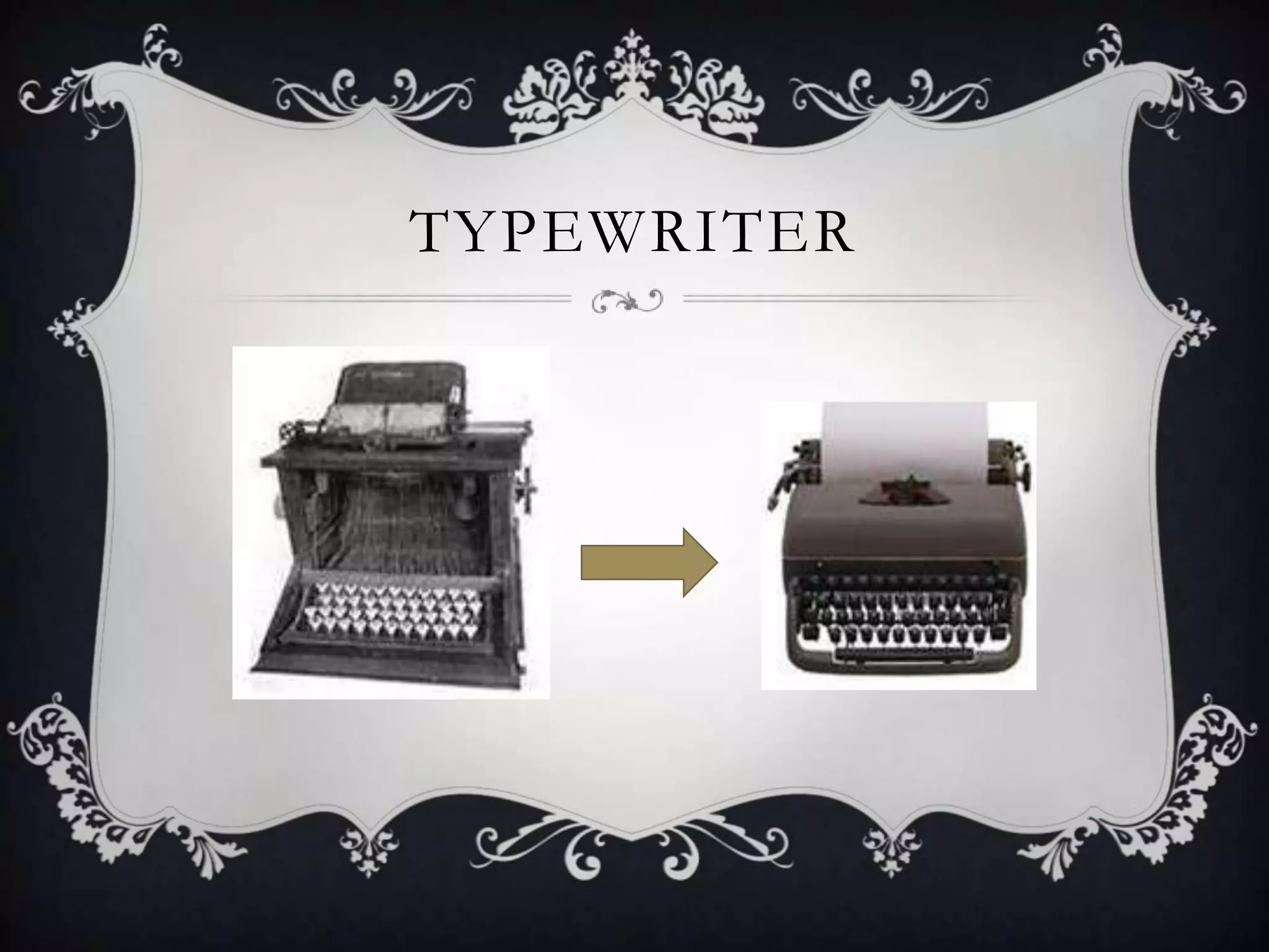 American typewriter | PPTX