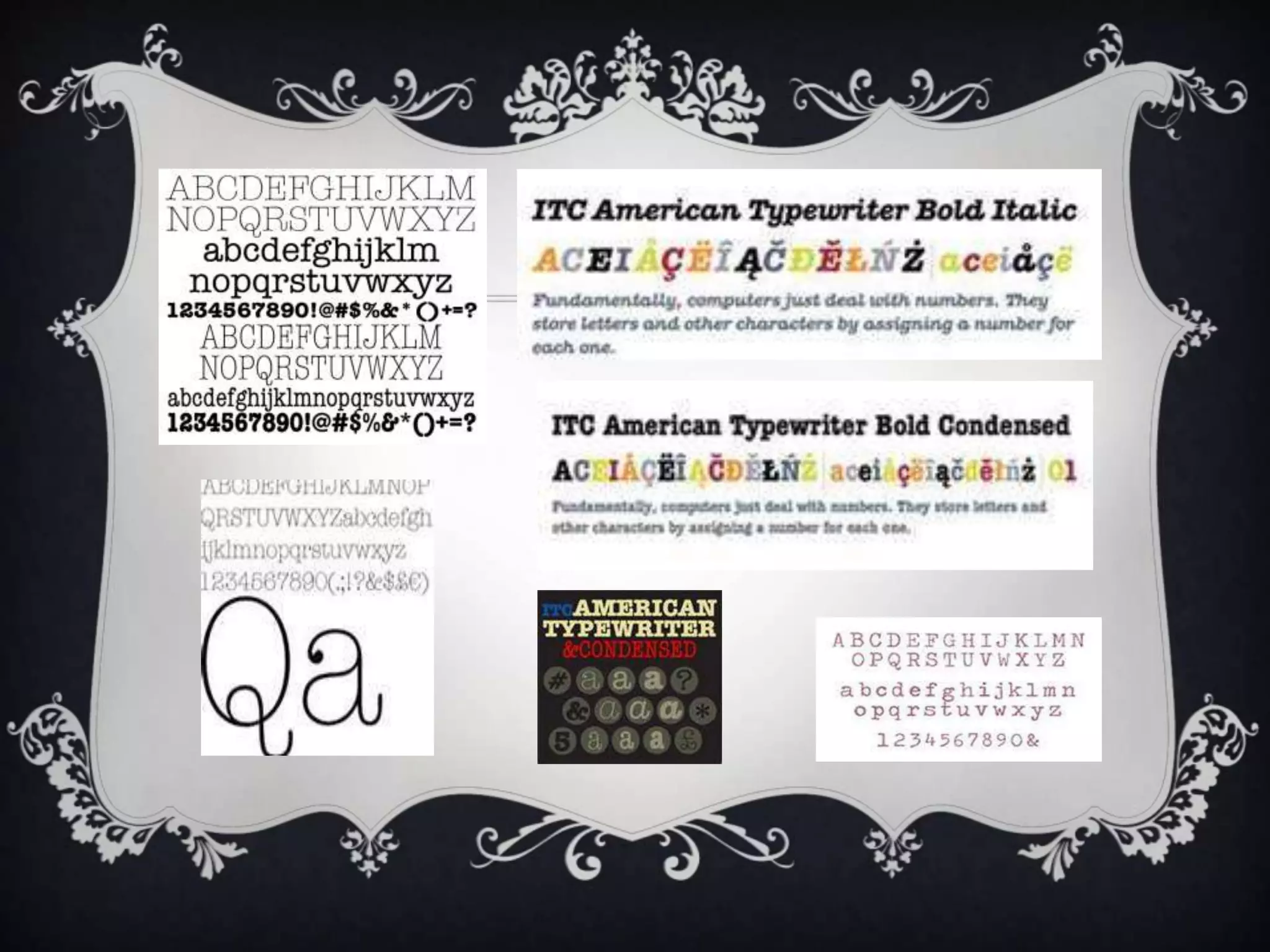American typewriter | PPTX