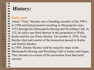 American wrestling | PPT | History | Genres