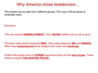 America revison aqa GCSE History. | PPT