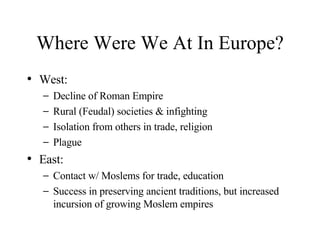Americas during the Middle Ages | PPT