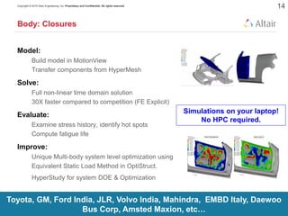 Multi-Body Simulation - Americas ATC 2015 Workshop | PDF
