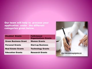 Federal Government Grants | PPT