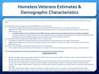 America's Homeless Heroes | PPTX