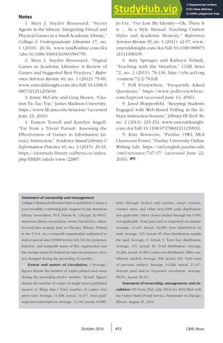 America S Next Top Citation Teaching MLA Skills To Students | PDF ...