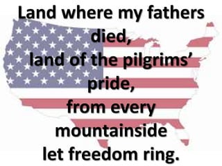 America song | PPTX