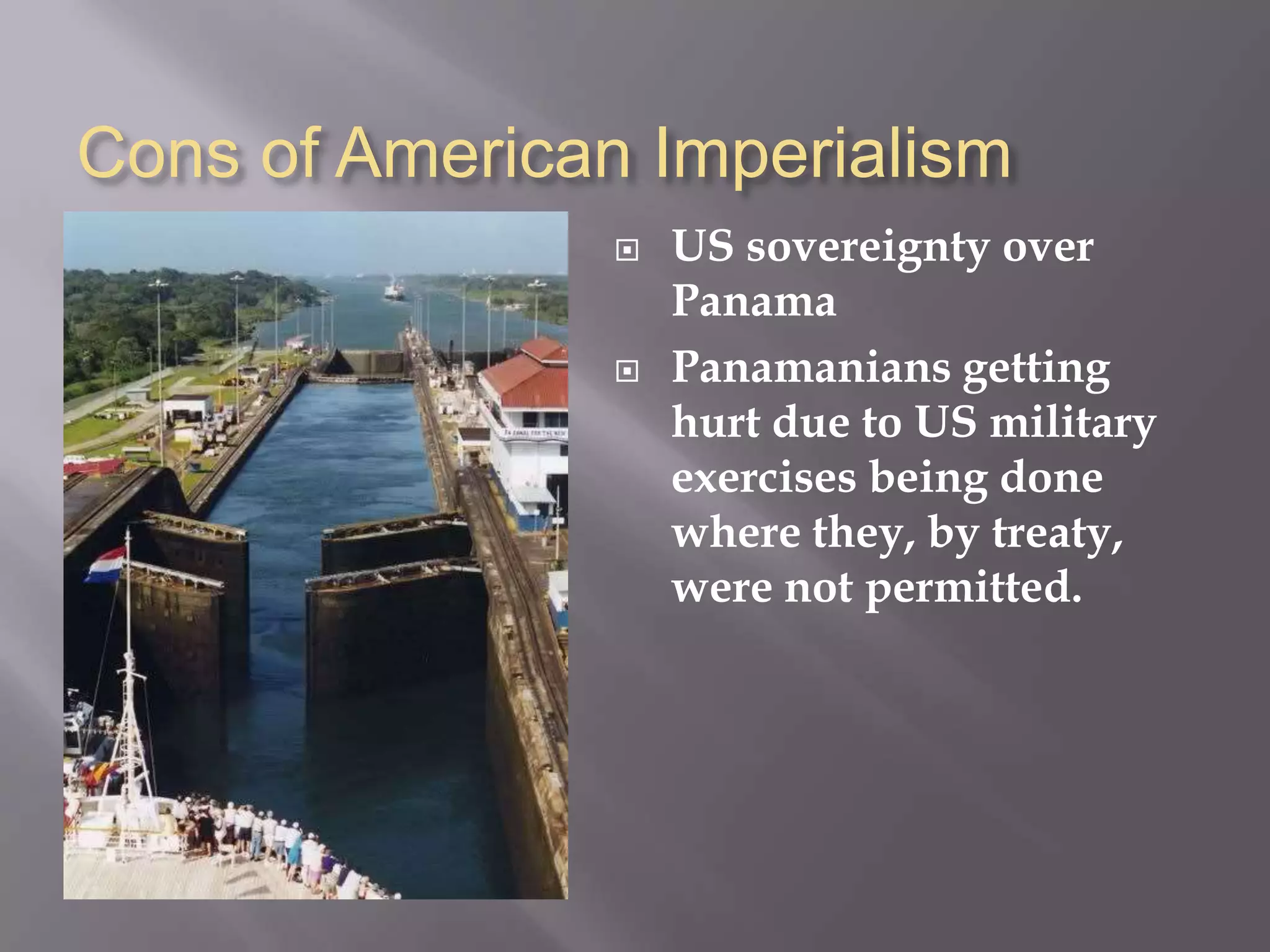 America’s rise to imperialism (panama) | PPTX