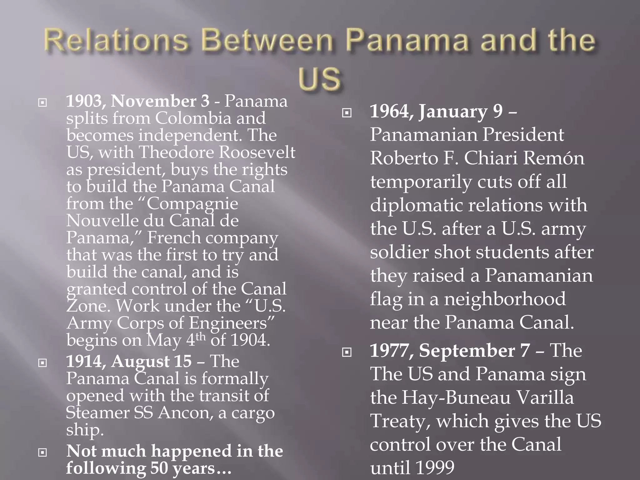America’s rise to imperialism (panama) | PPTX