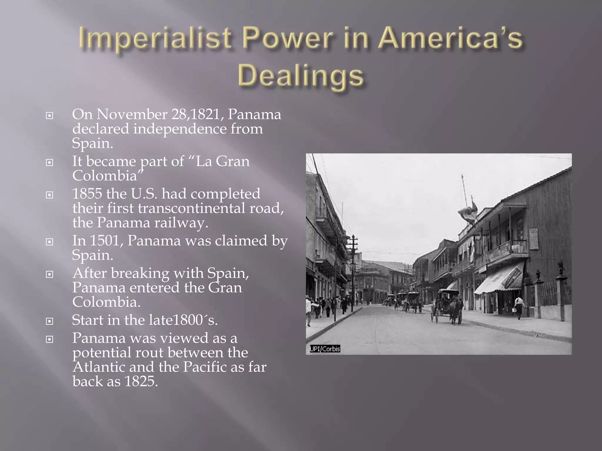 America’s rise to imperialism (panama) | PPTX