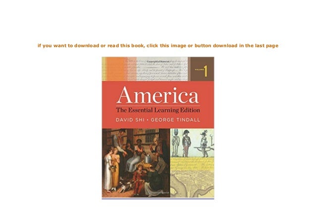 Read_EPUB library America The Essential Learning Edition Vol 1 1st ...