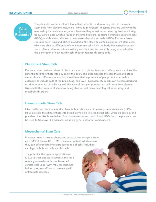 Americord information kit | PDF