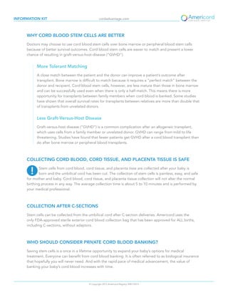 Americord information kit | PDF