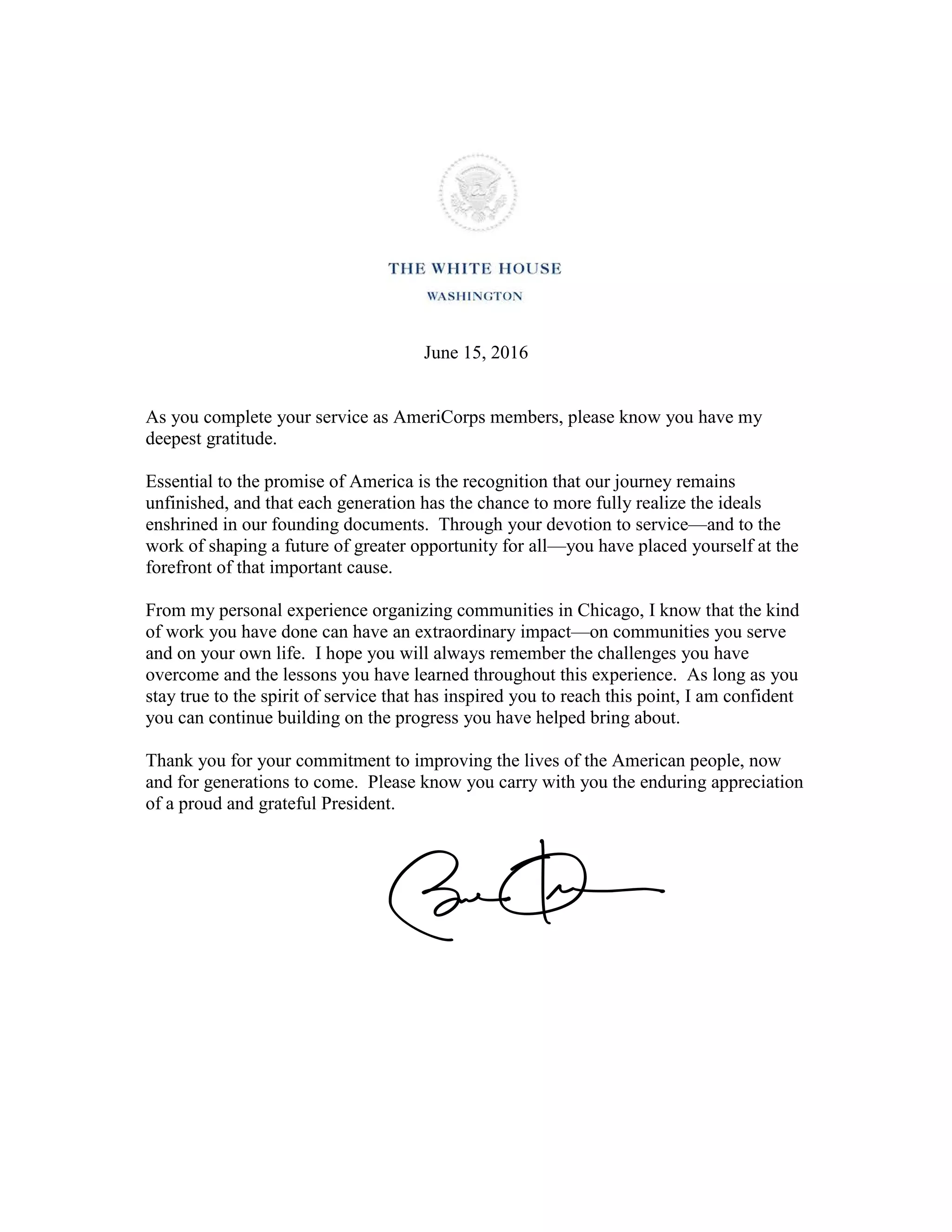 AmeriCorps Certificate of Completion | PDF