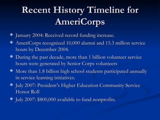 AMERICORPS Marketing Plan | PPT