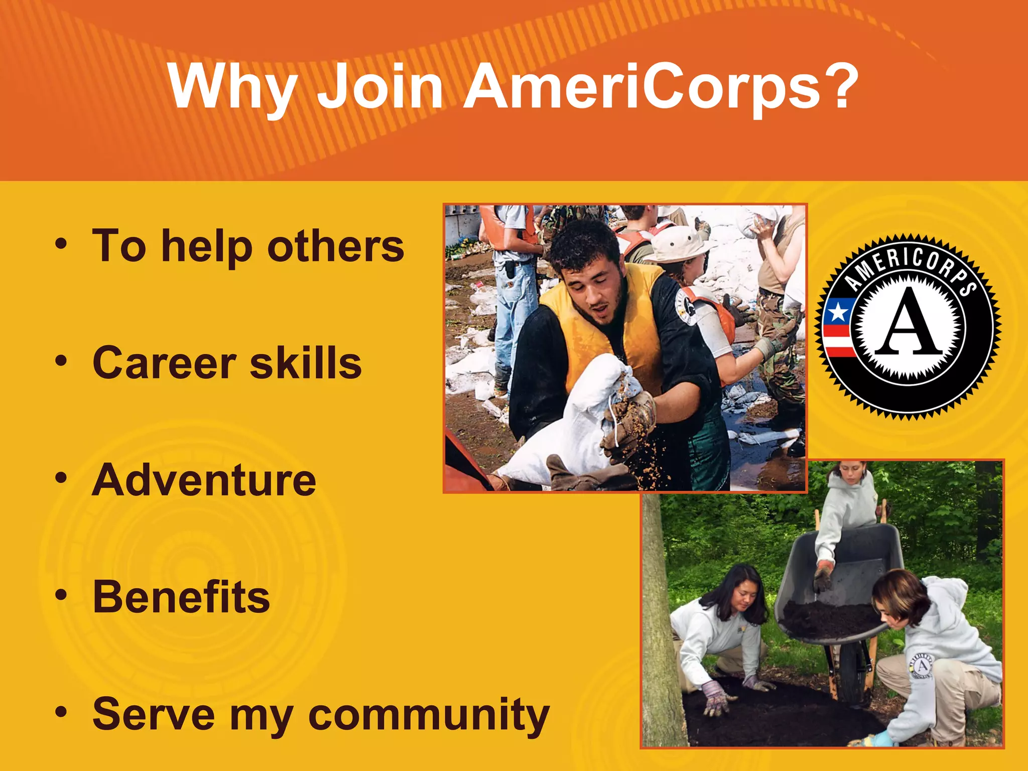 Ameri corps presentation general focus final2 | PPT