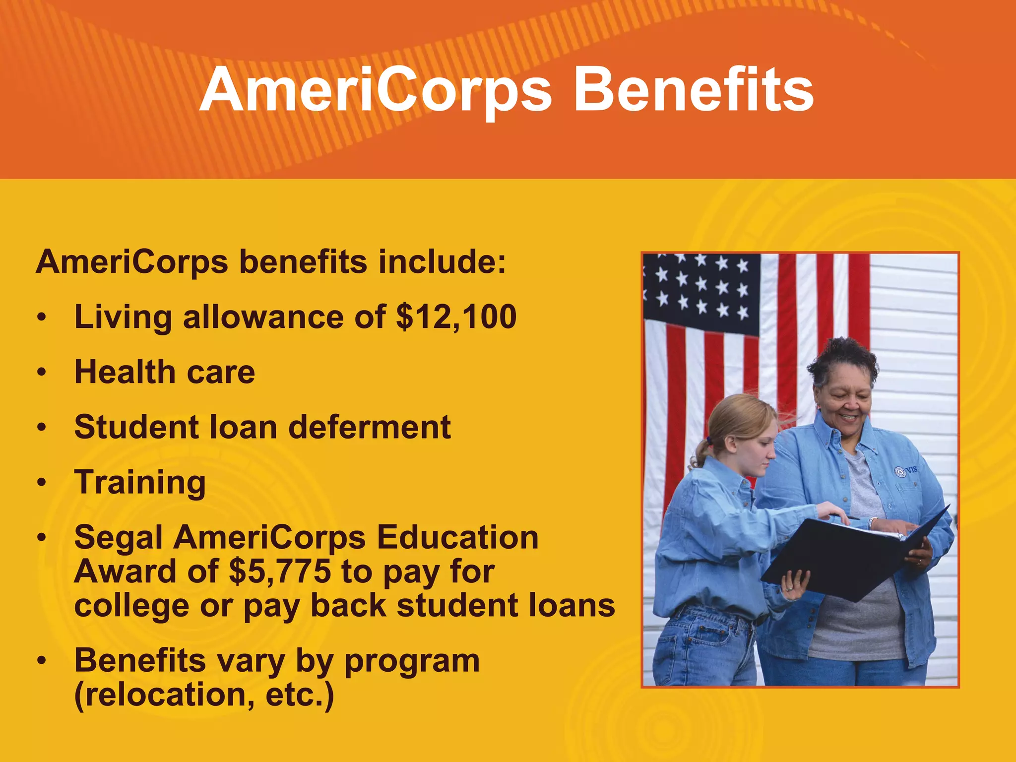 Ameri corps presentation general focus final2 | PPT
