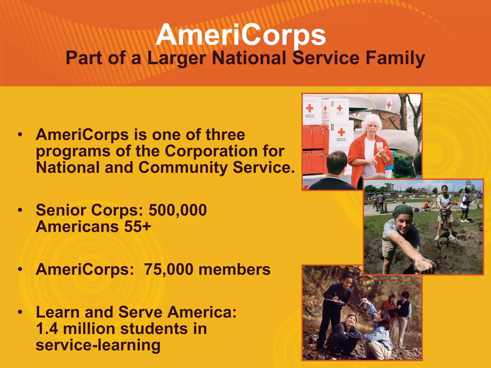 Ameri corps presentation general focus final2 | PPT