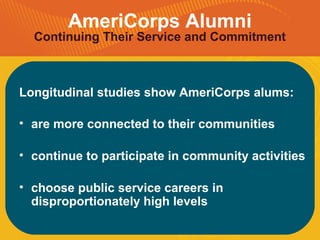 Ameri corps presentation general focus final2 | PPT