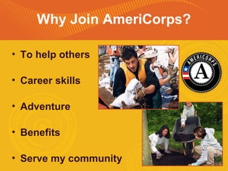Ameri corps presentation general focus final2 | PPT