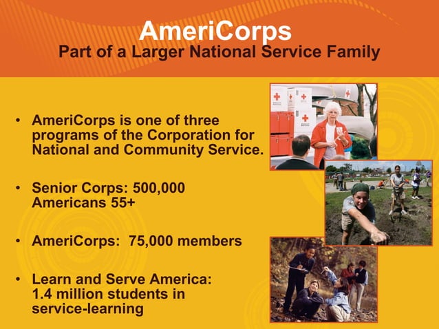 Ameri corps presentation general focus final2 | PPT