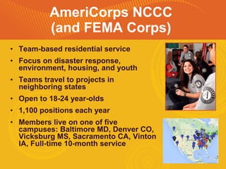 Ameri corps presentation general focus final2 | PPT