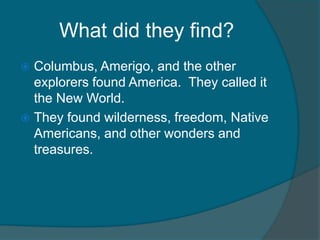 Amerigo vespucci | PPT