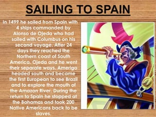 Amerigo vespucci | PPTX