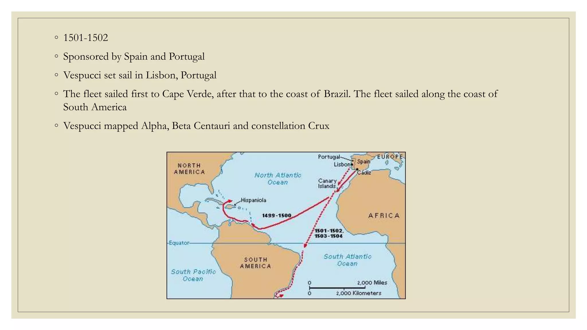 Amerigo Vespucci | PPTX