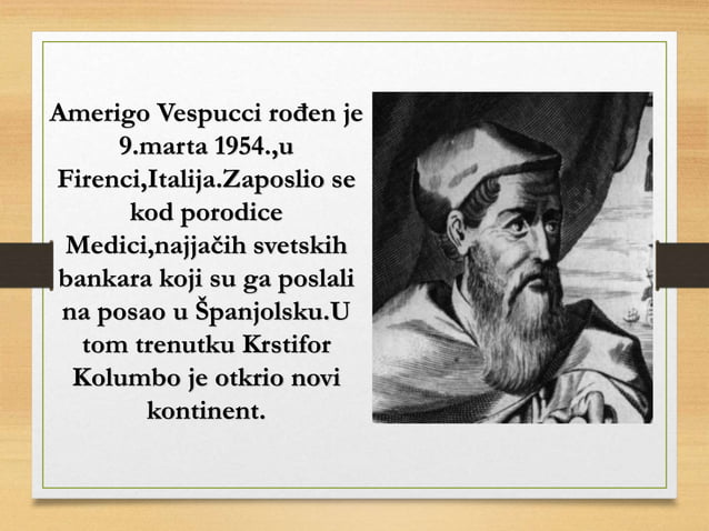 Amerigo Vespucci | PPT