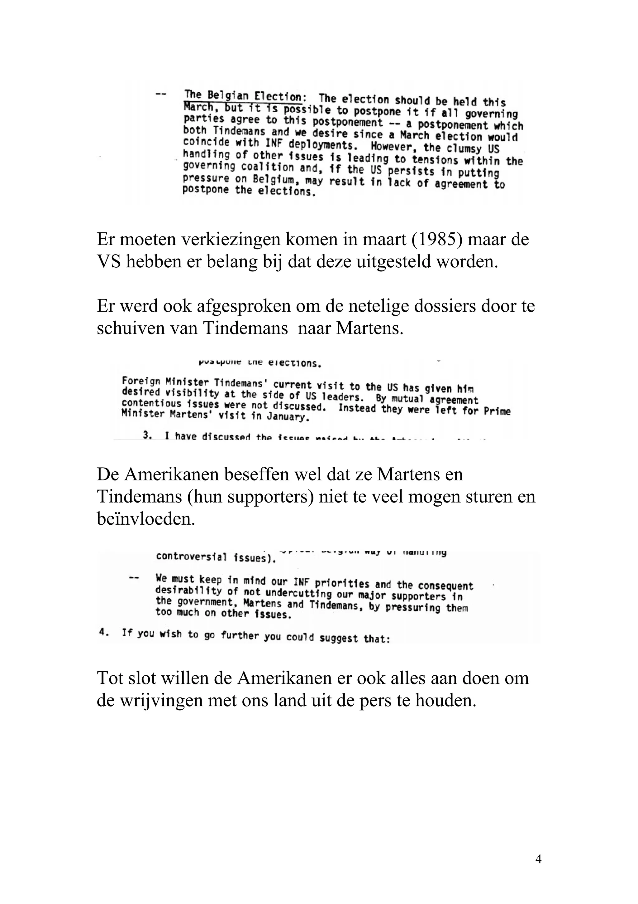 Amerikanen hebben verkiezingsproces in België gestuurd | PDF