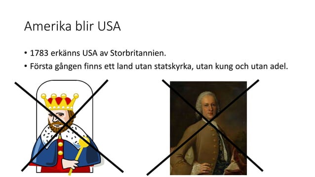 Amerika skapas | PPT
