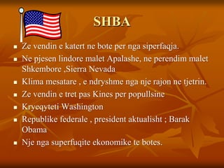 Amerika veriut | PPSX