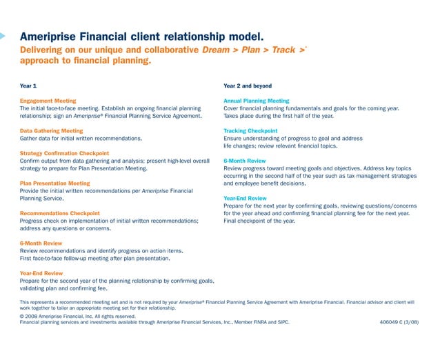 Client Relationship Model - First Year | PDF