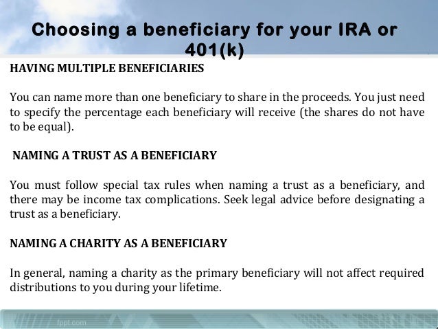 Ameriprise Financial Abney Associates Team Choosing A Beneficiary For