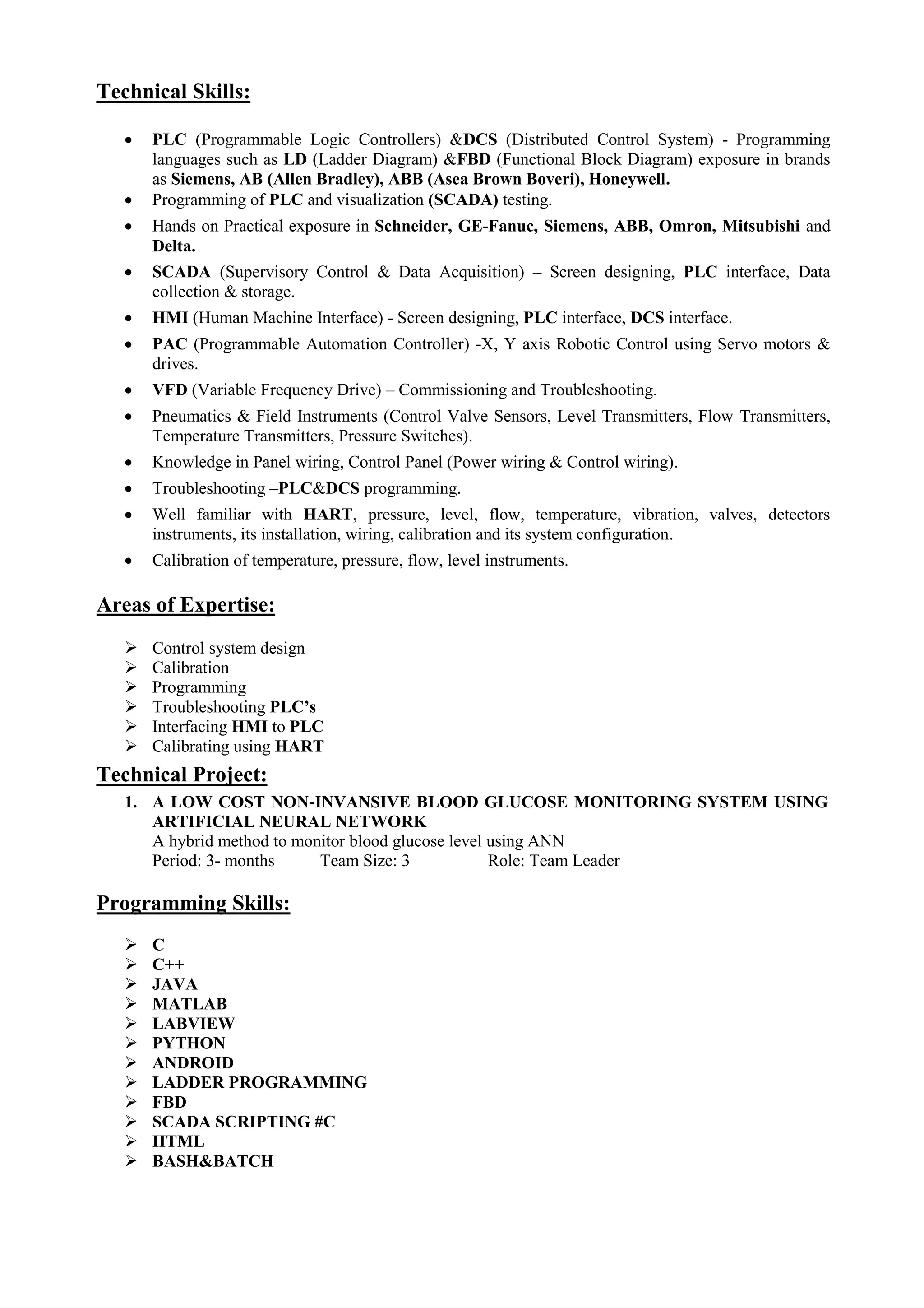 Amerison tom-resume | PDF