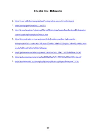 Methods of Shore Observations for Horizontal position Fixing | PDF