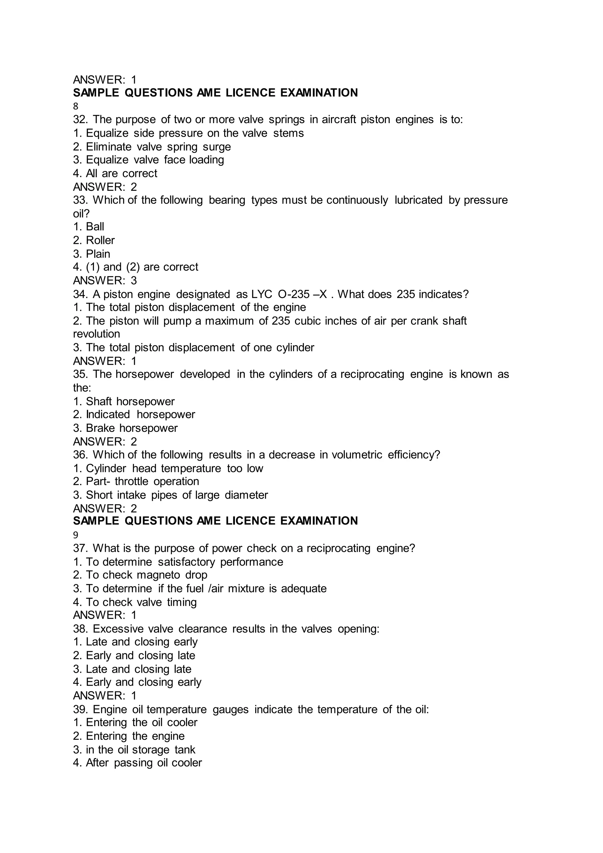 Ame sample qn paper | DOCX